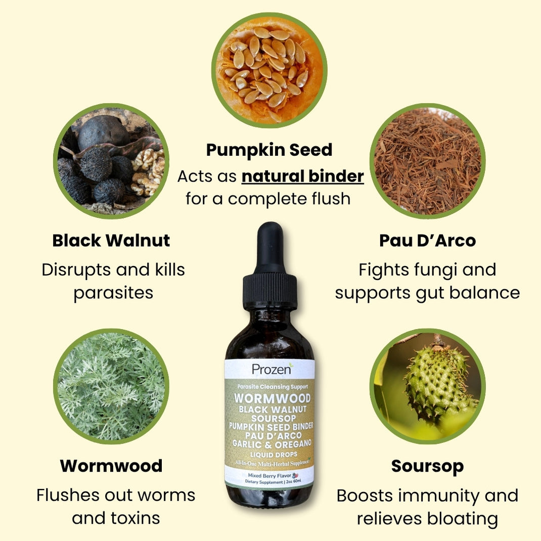 The Parasite Cleanse: 10 Ingredients, 2 Droppers, 1 Gut Reset